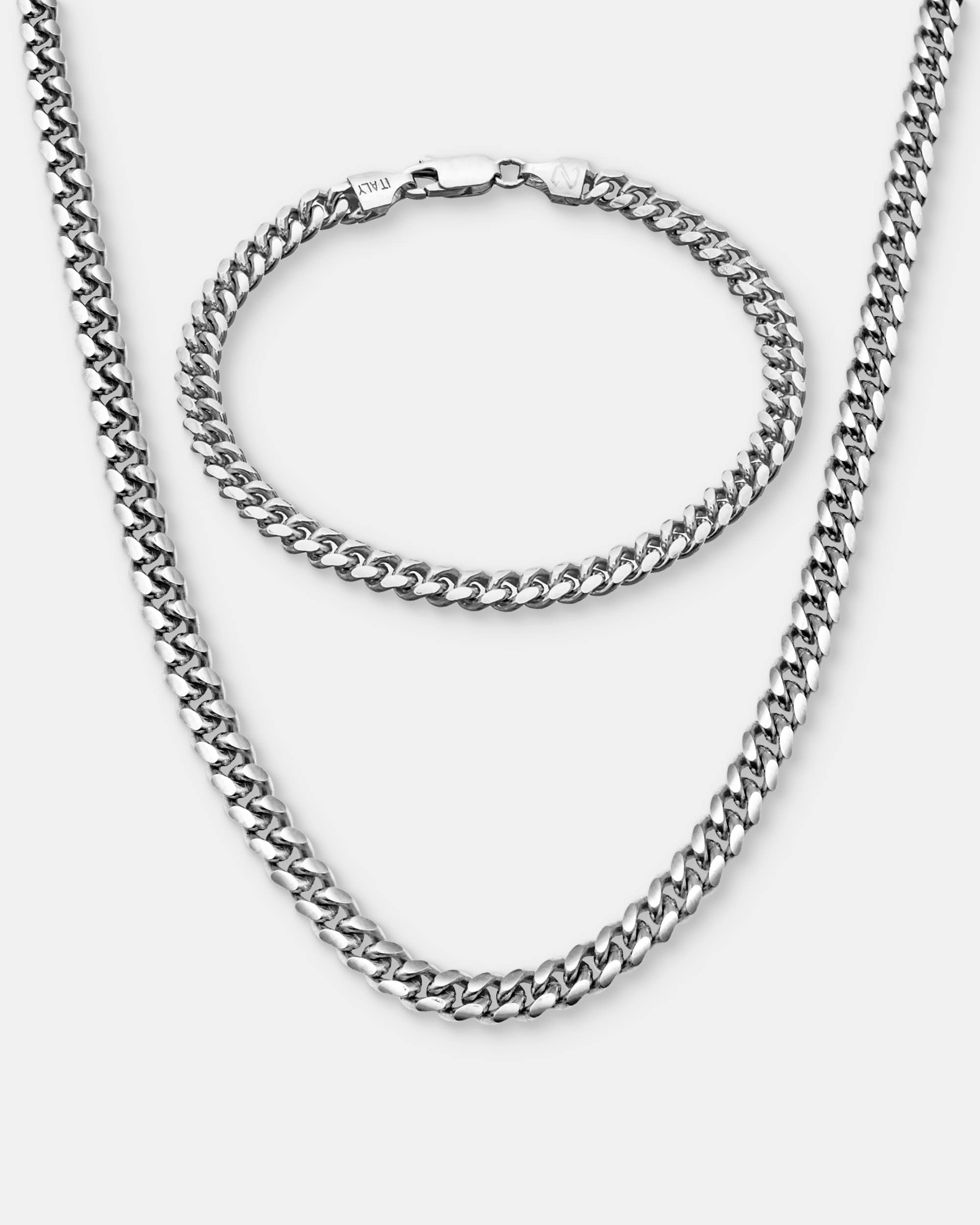 Cuban Link Set - 5mm | Men's Bundles & Sets - DAZZIN